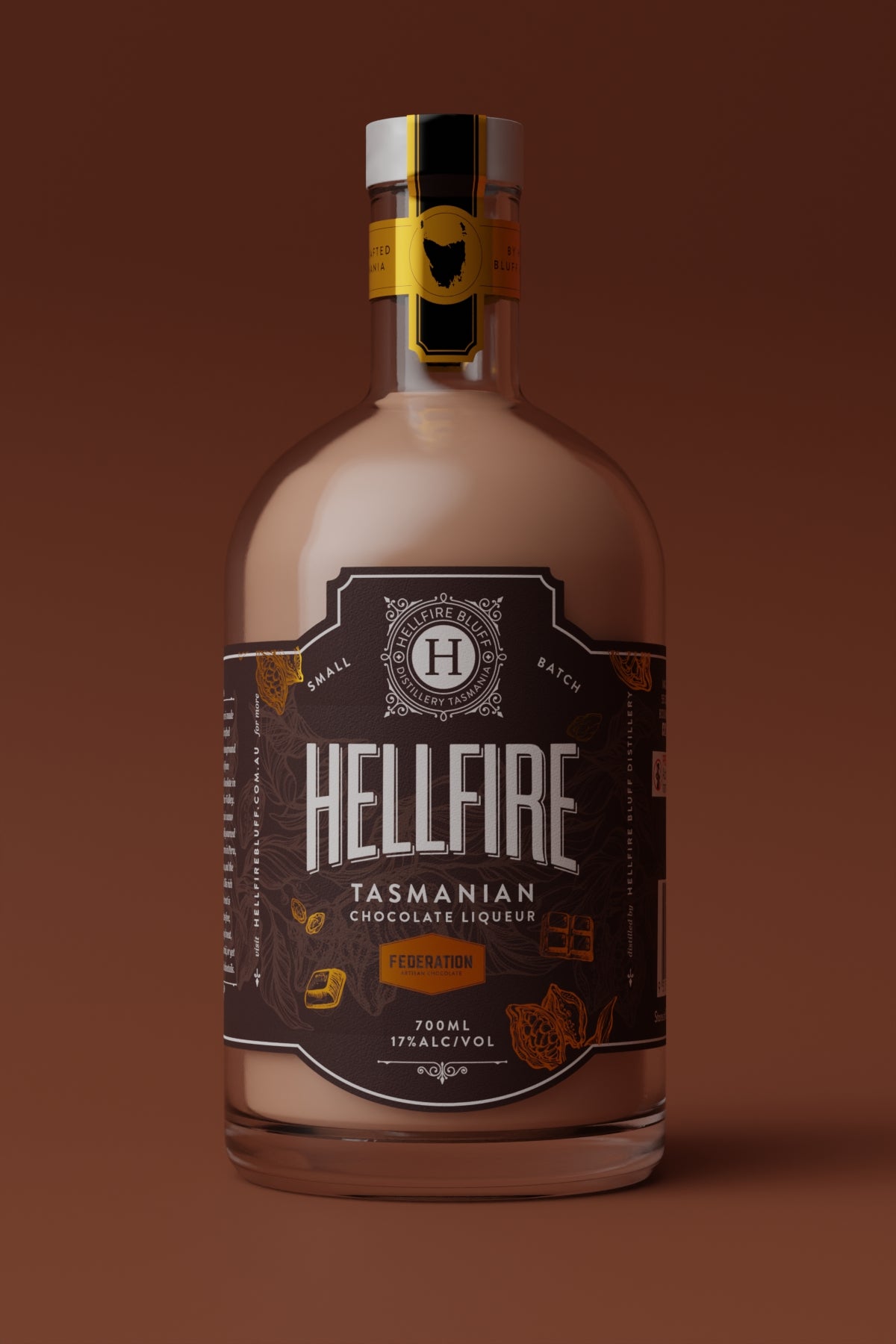 Buy Chocolate Liqueur – Dairy-Free Vegan Tasmanian Liqueur – Hellfire ...
